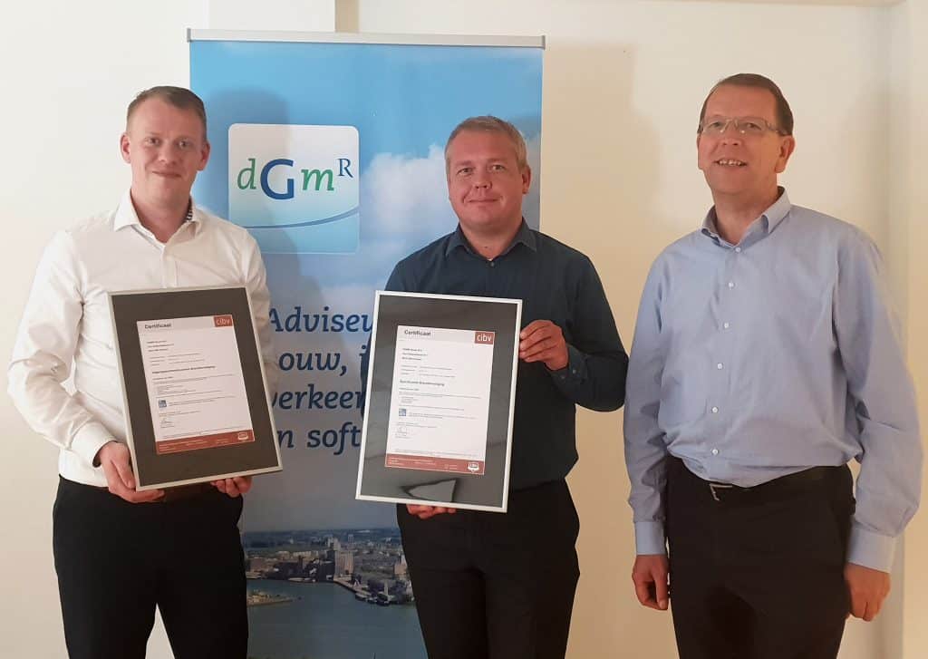 DGMR | Erkenning als CCV-UPD opsteller nieuwe stijl