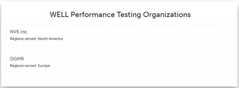 DGMR eerste WELL Performance Testing Organization in Europa